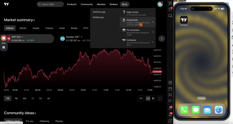 Step 2. Steps For Downloading and Installing TradingView Applications ...